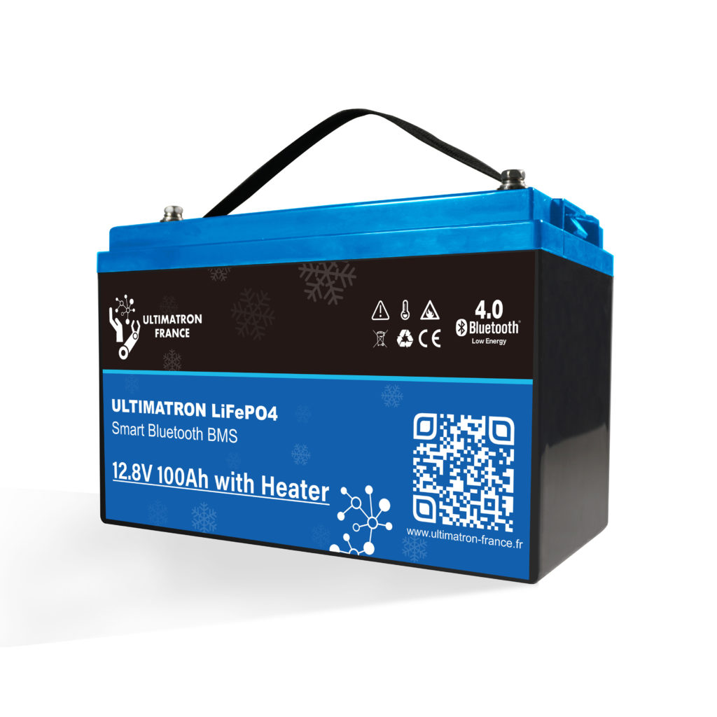 Ultimatron Lithium Battery LiFePO4 12.8V 100Ah Heater | Planar